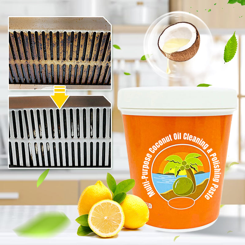 Multi-Purpose Coconut Oil Cleaning & Polishing Paste – sciasi